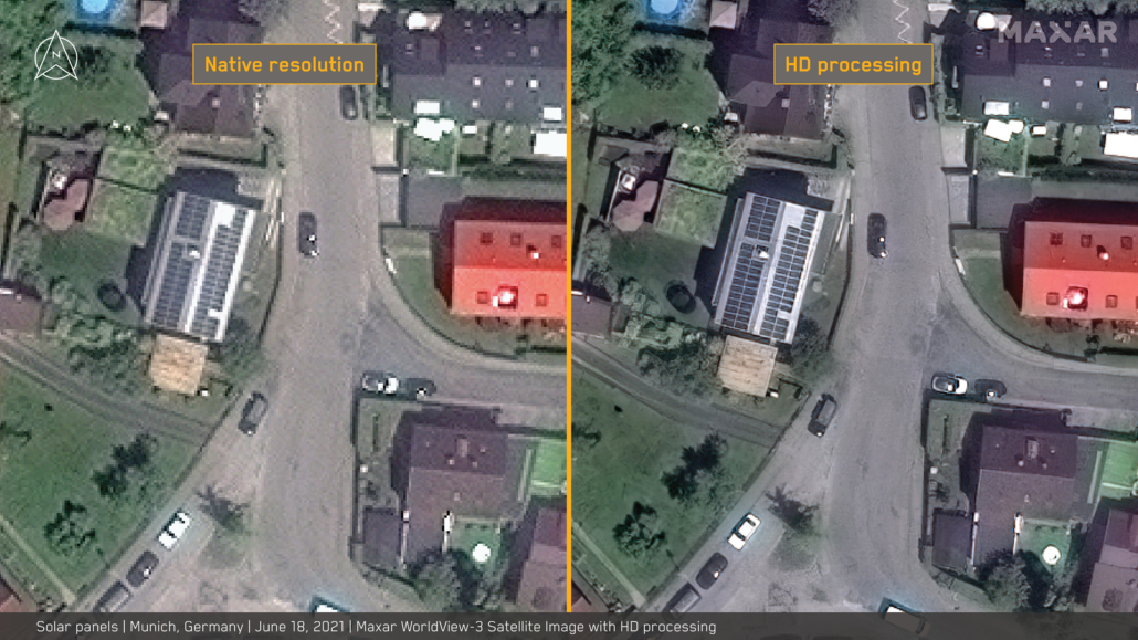MAXAR의 HD 위성 이미지와 머신러닝의 만남
